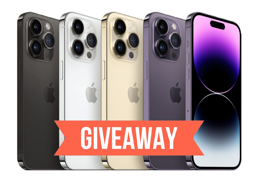 Win a brand new iPhone 14 Pro Max